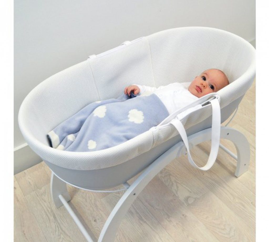 Shnuggle Dreami Moses Basket & Rocker 2 In 1 | Tots-Porter.Com