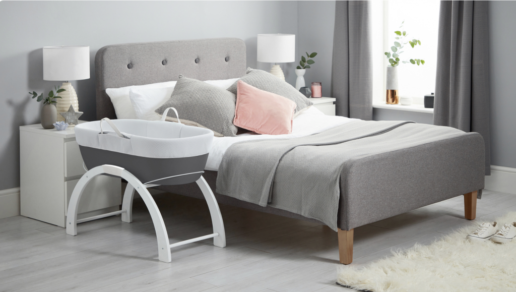 Shnuggle Dreami Moses Basket & Rocker 2 In 1 | Tots-Porter.Com
