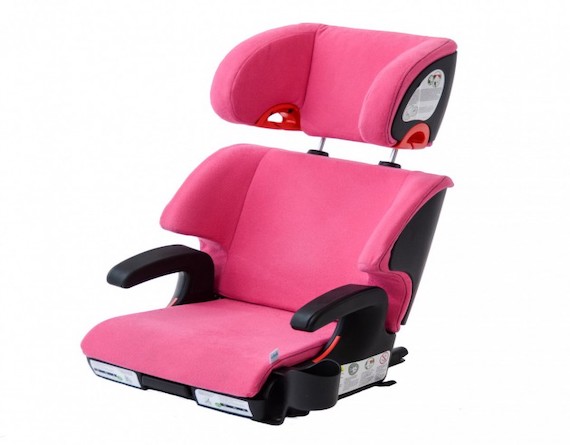 Clek Oobr Full-Back Booster Car Seat In Pink | Tots-Porter.Com